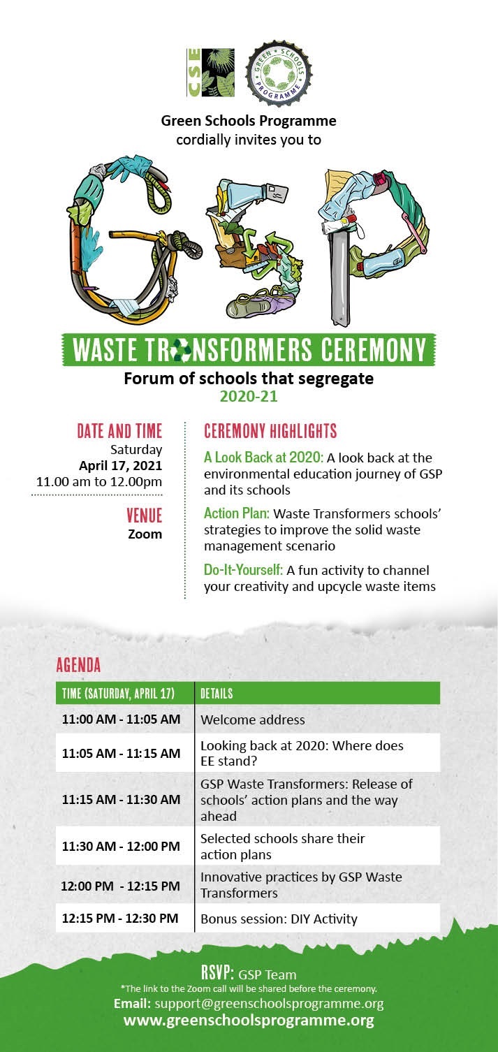 GSP Forum of Schools that Segregate - Green Schools Programme